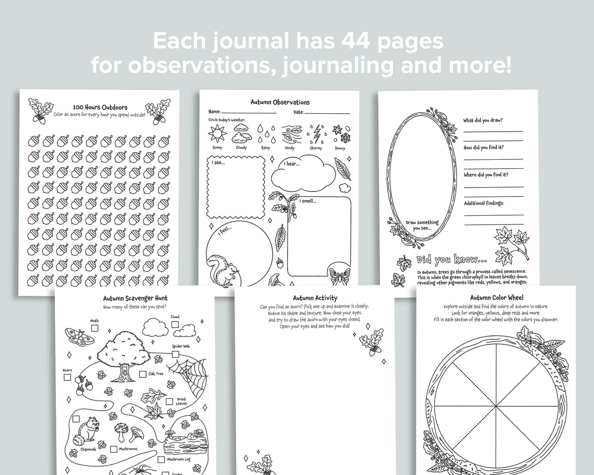 Nature Journals – Mornings Together