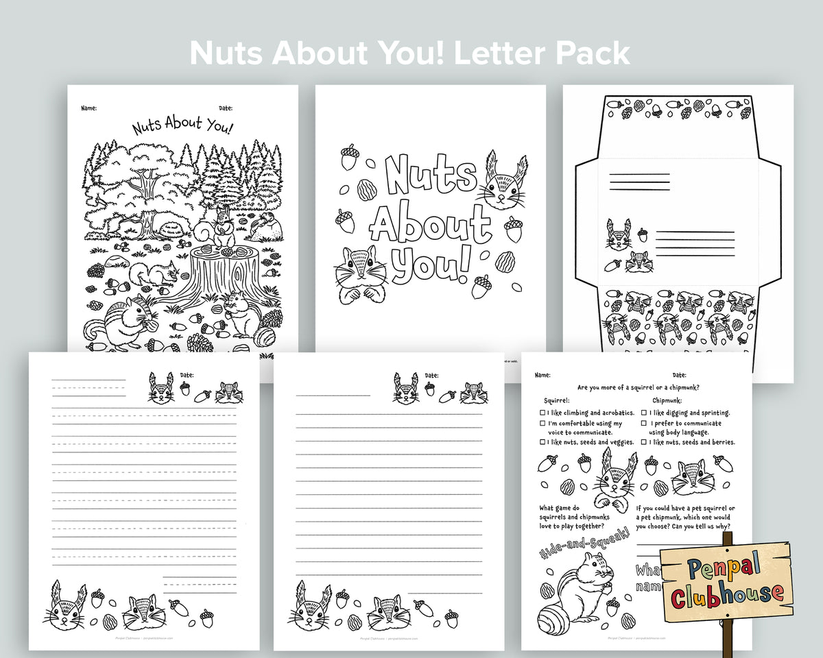 Nuts About You Letter Pack – Mornings Together