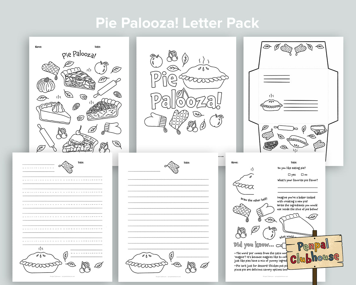 Pie Palooza Letter Pack – Mornings Together