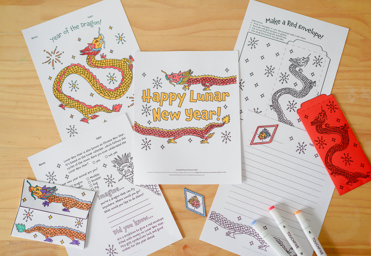 Lunar New Year Letter Pack – Mornings Together