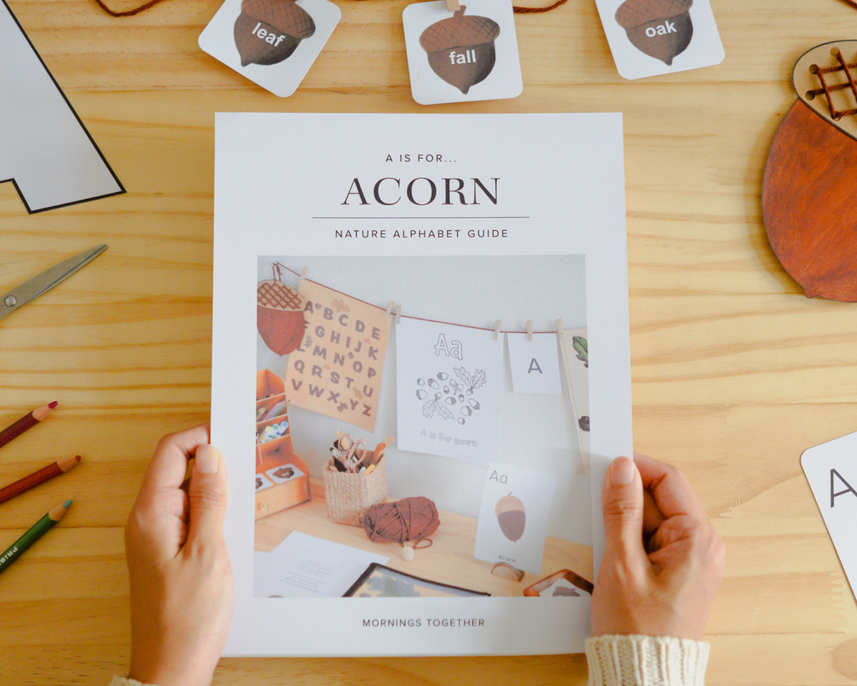 Nature Alphabet Guide – Mornings Together