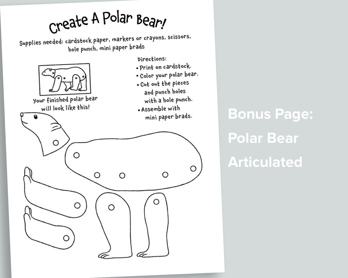 Arctic Animals Letter Pack – Mornings Together