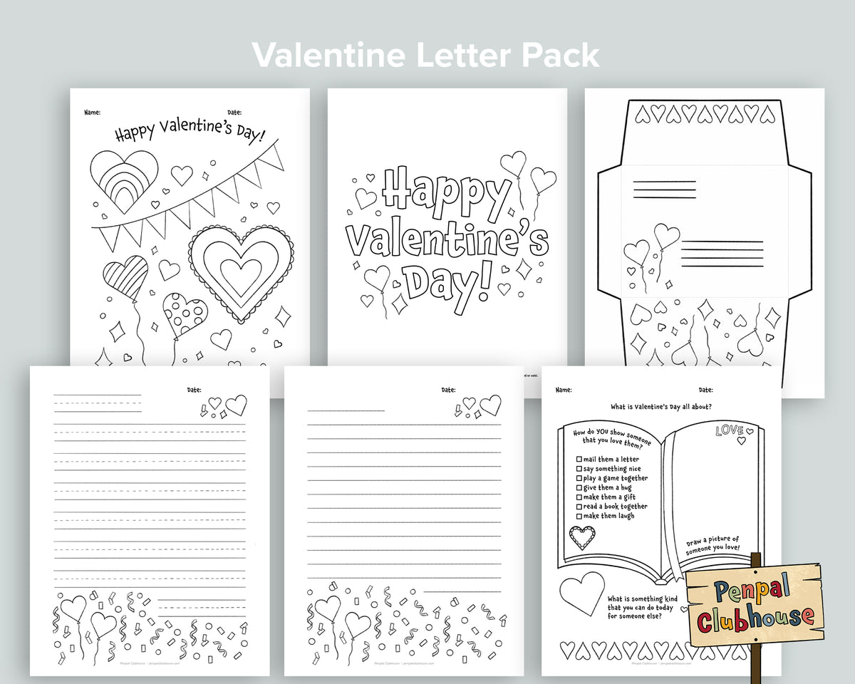 Valentine Letter Pack – Mornings Together