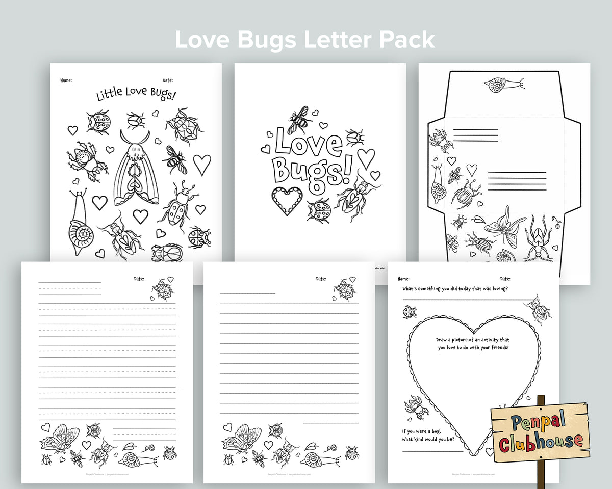 Love Bugs Letter Pack – Mornings Together