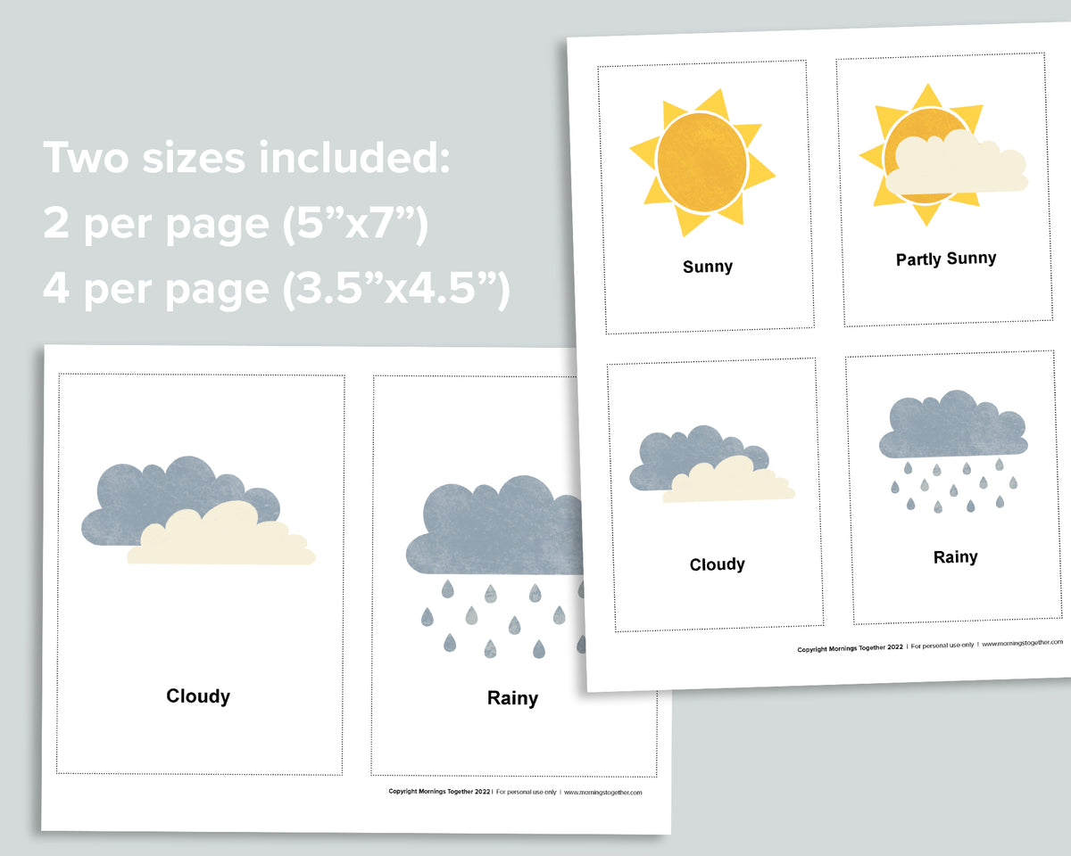 Weather Activity Pack – Mornings Together