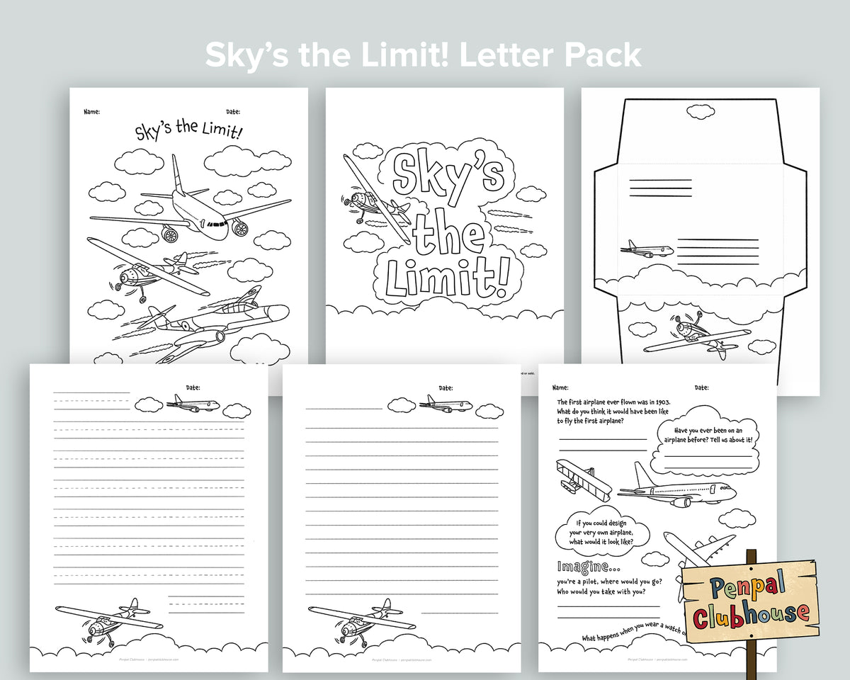 Sky's the Limit Letter Pack – Mornings Together