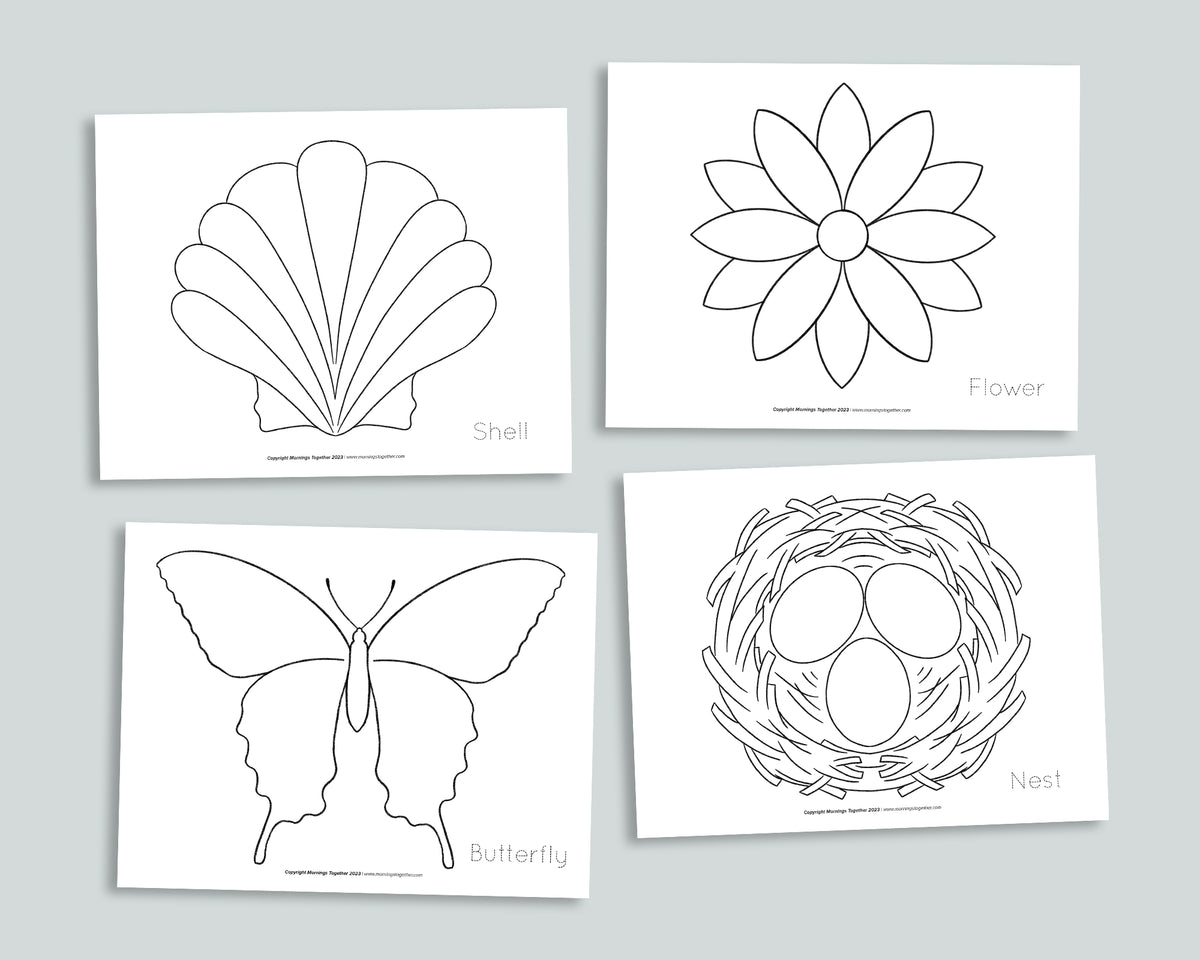 Nature Templates Freebie – Mornings Together