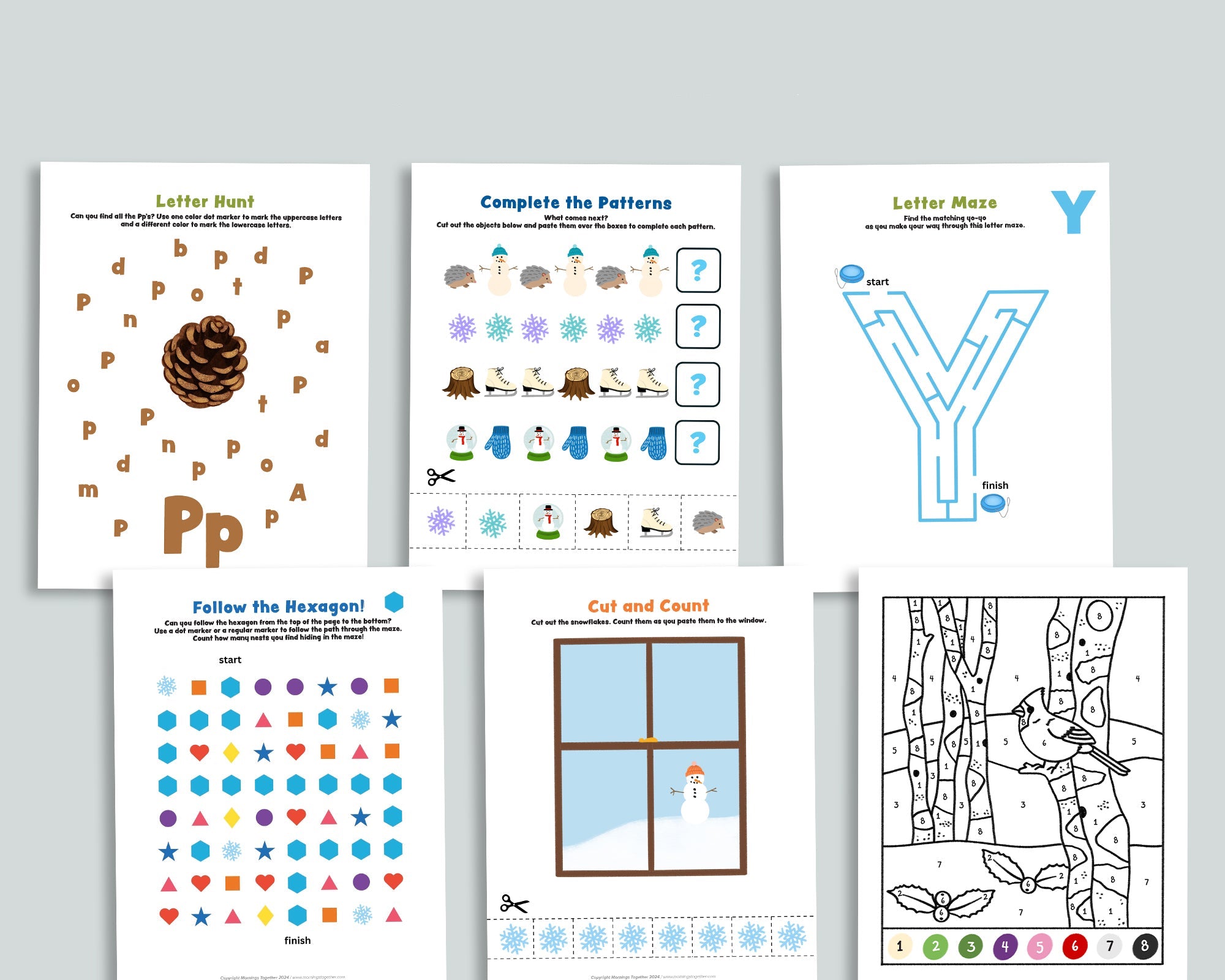 January Morning Basket Activity Pack – Mornings Together