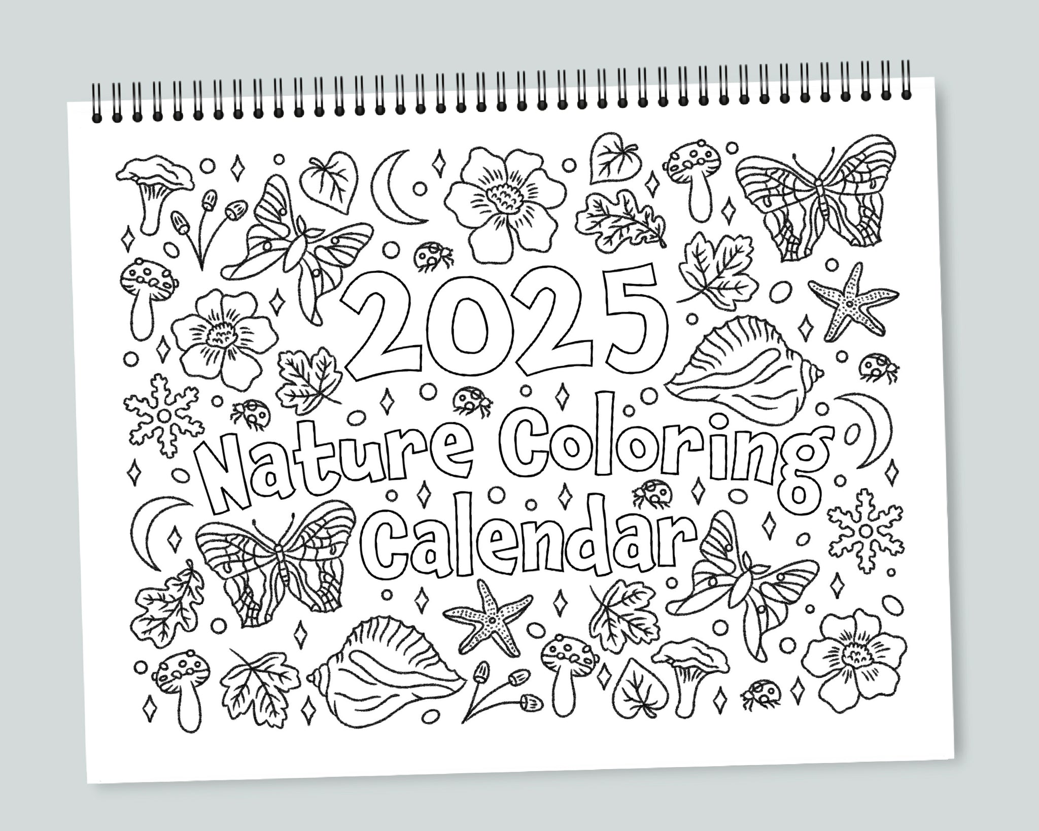 printable calendar coloring pages