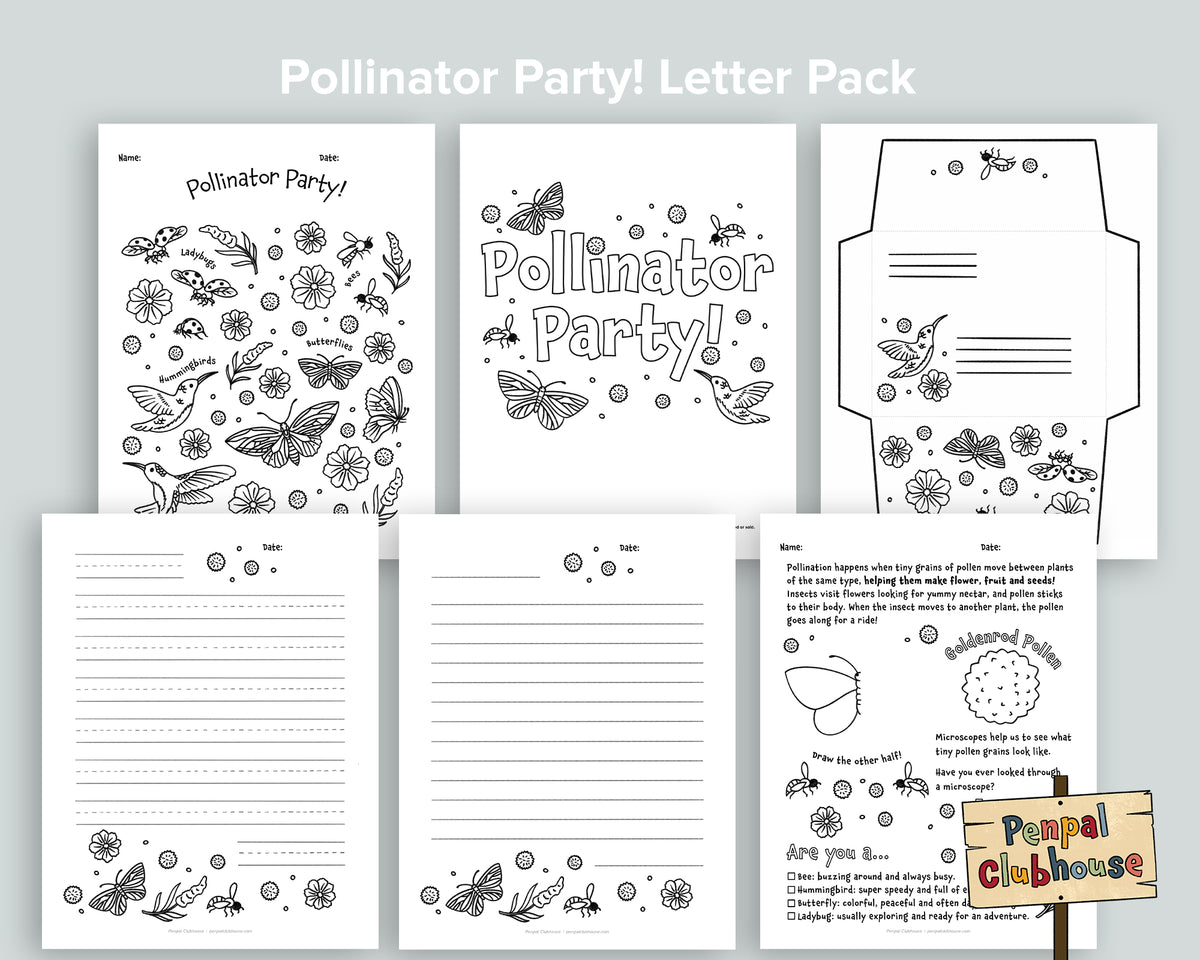 Pollinator Party Letter Pack – Mornings Together