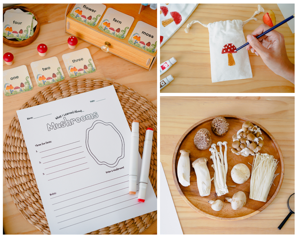 M is for Mushroom – Mornings Together