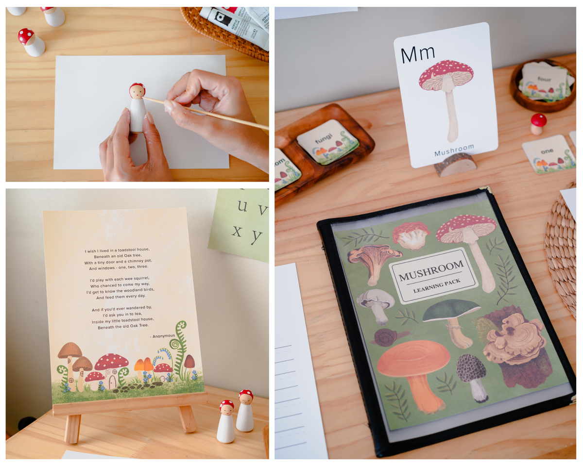M is for Mushroom – Mornings Together