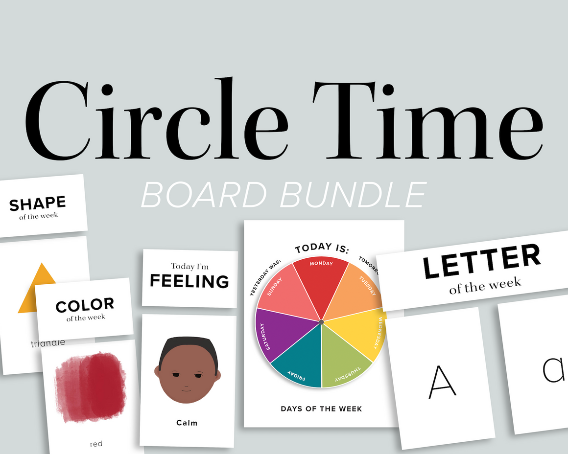 Preschool Circle Time Board Bundle – Mornings Together