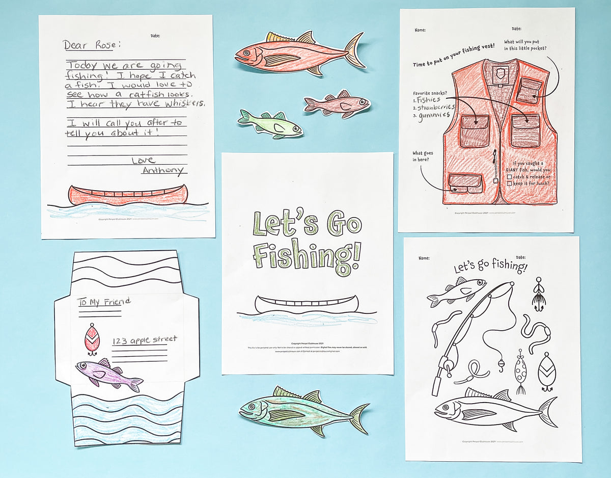 Fishing Letter Pack – Mornings Together
