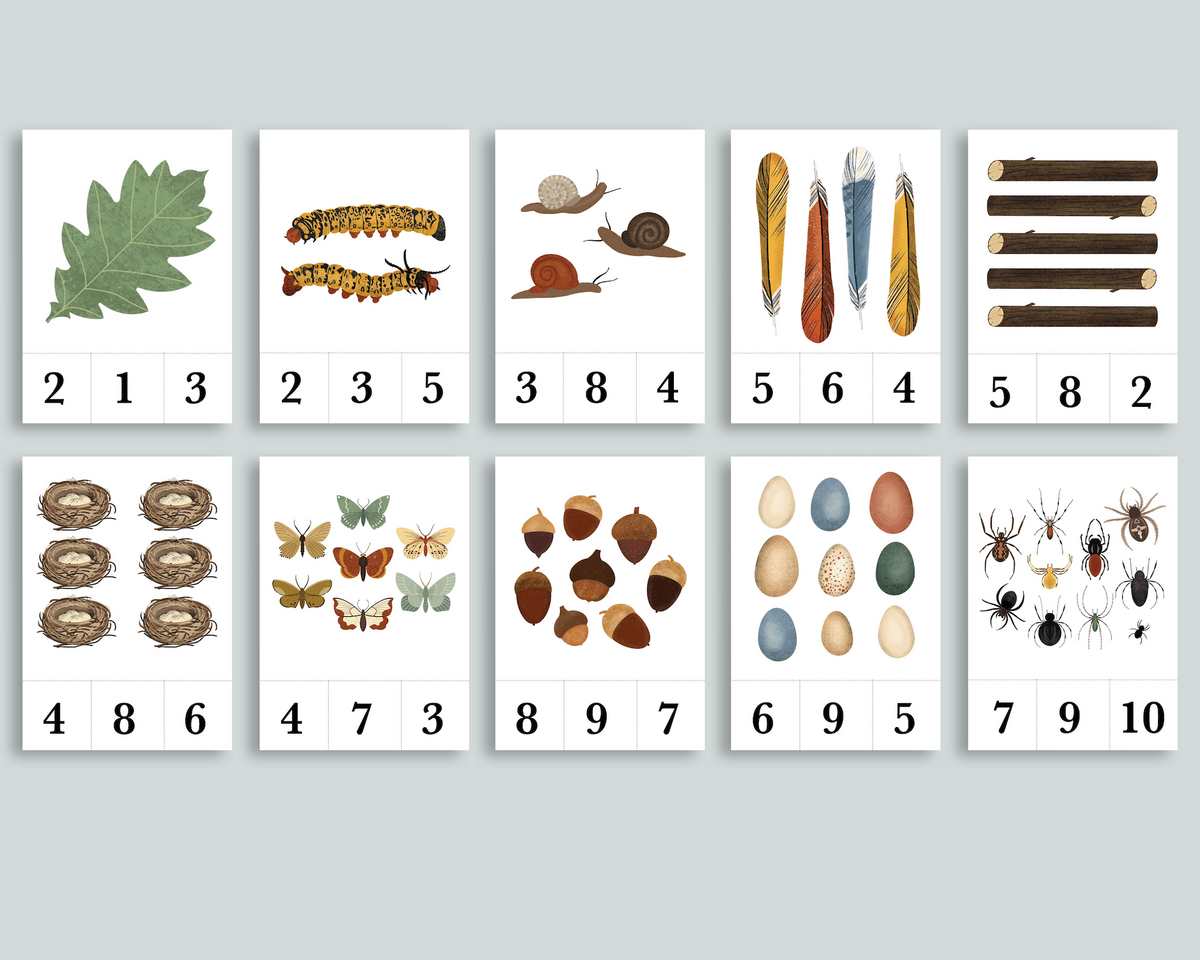 Count & Clip Cards Bundle – Mornings Together