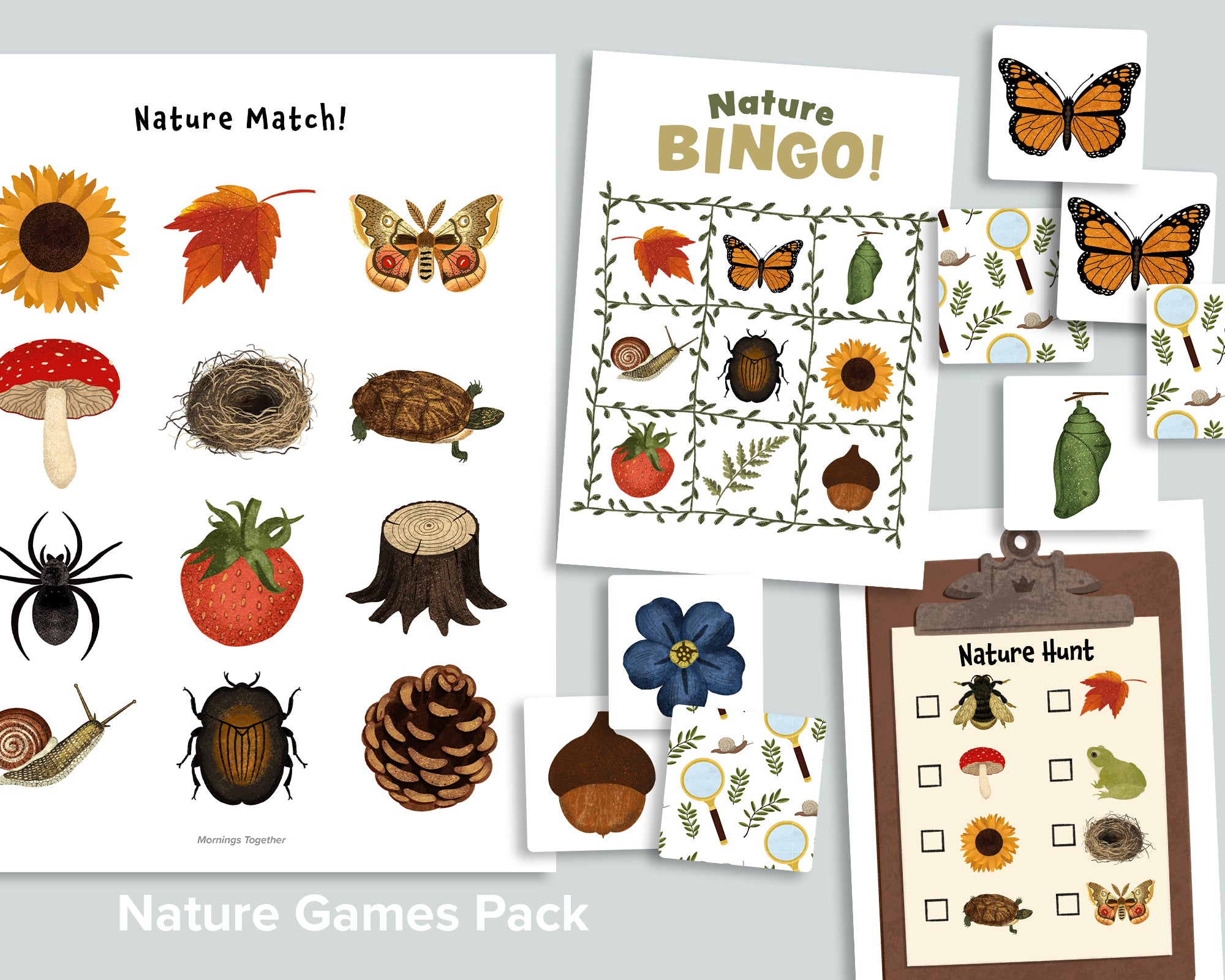 Nature Games Pack – Mornings Together