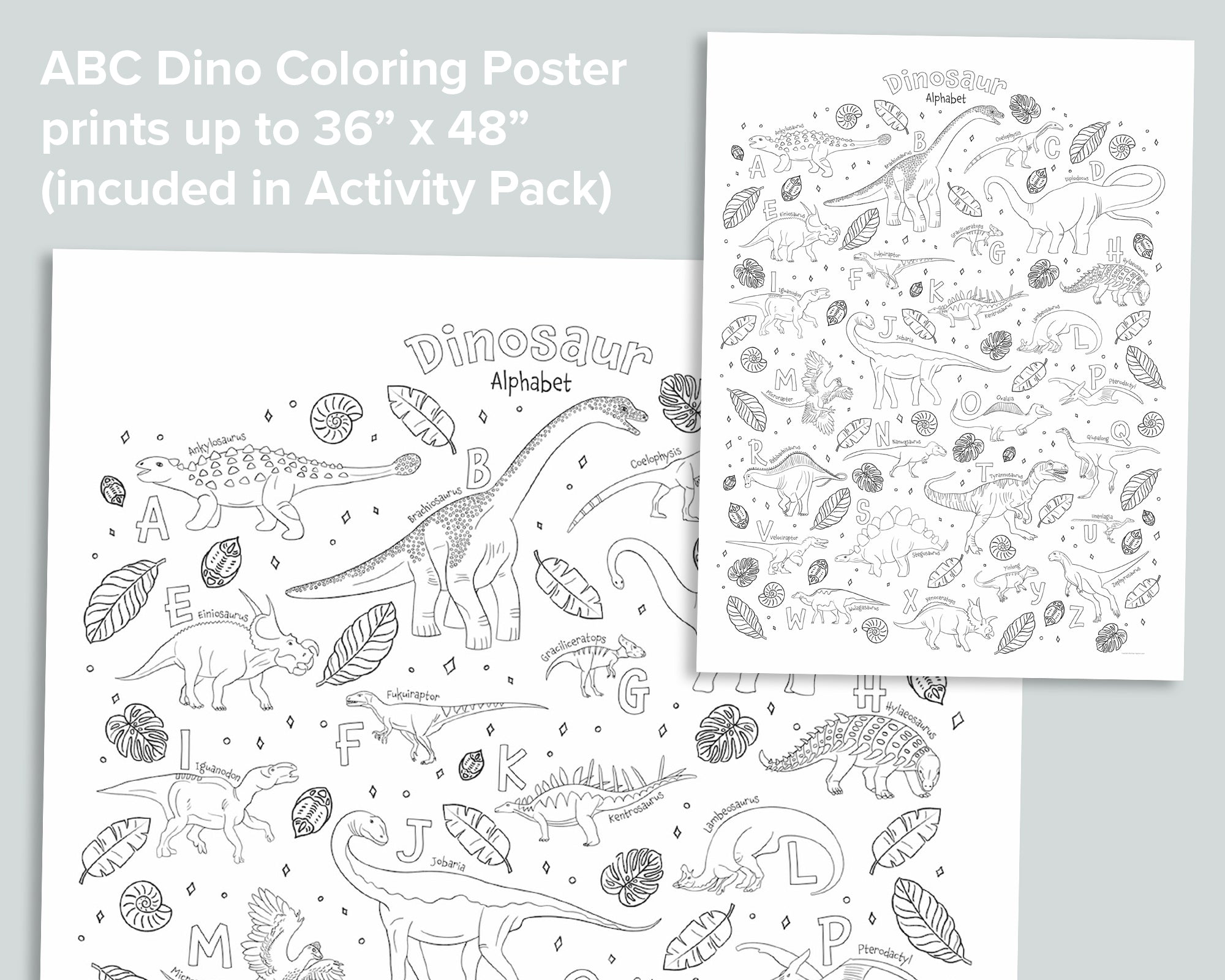 Bundle-asaurus Dino Printables – Mornings Together