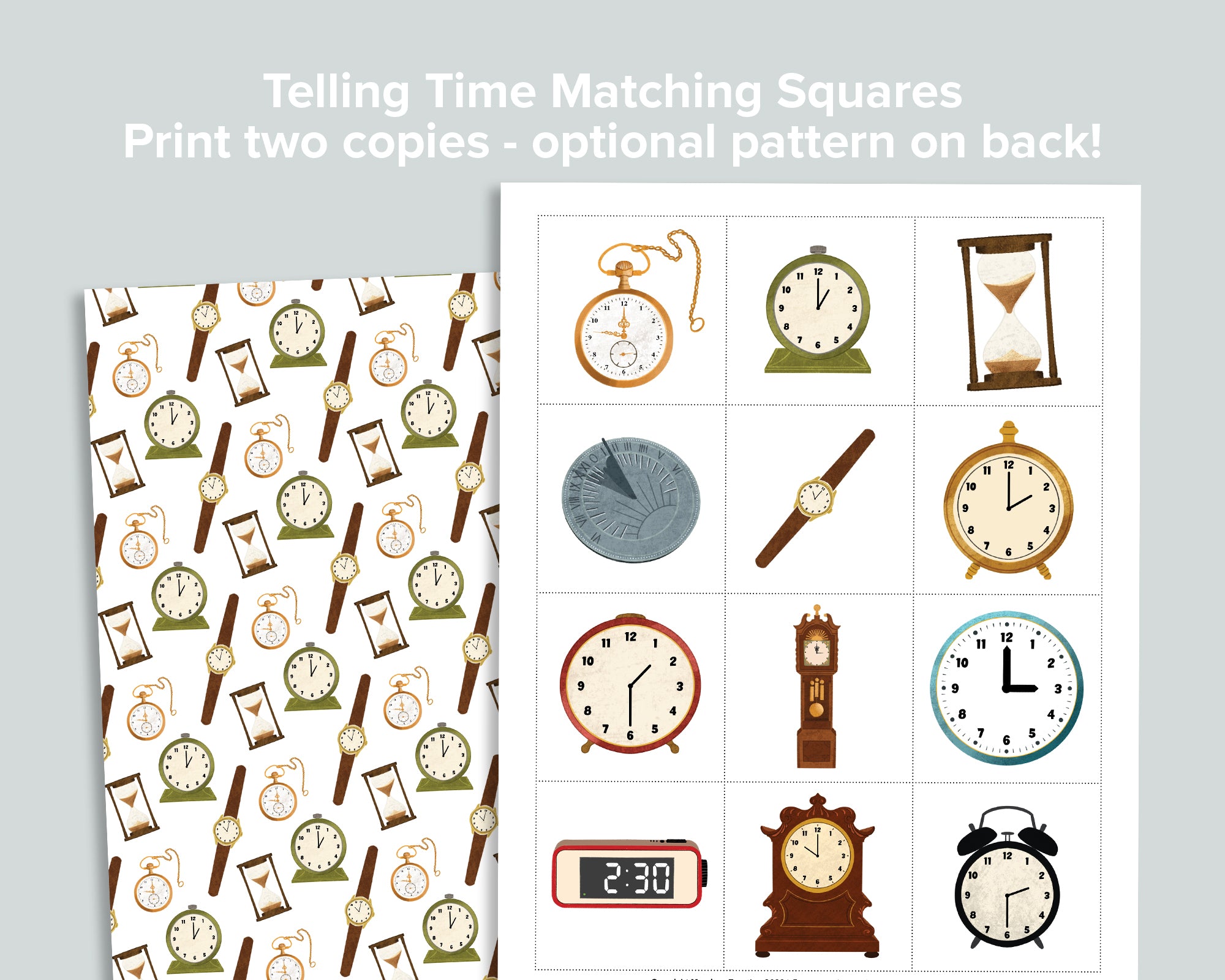 Clock Activity Pack – Mornings Together