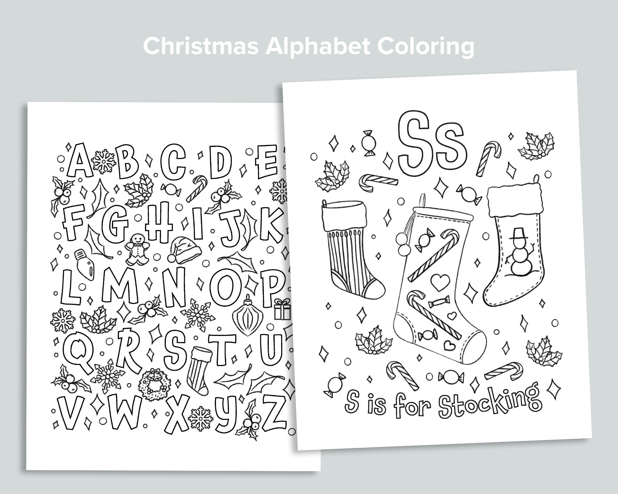 alphabets coloring pages printable