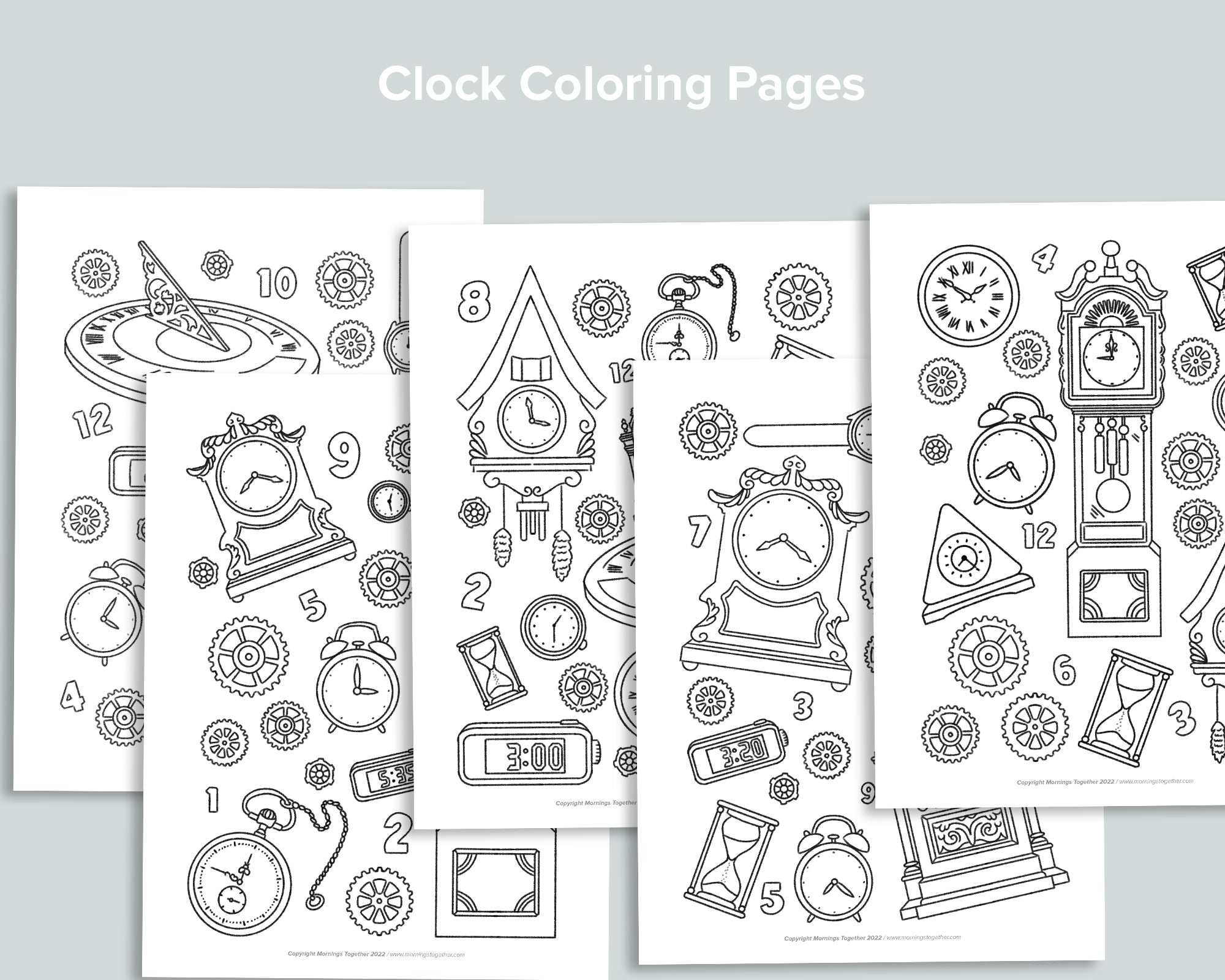 Clock Activity Pack – Mornings Together