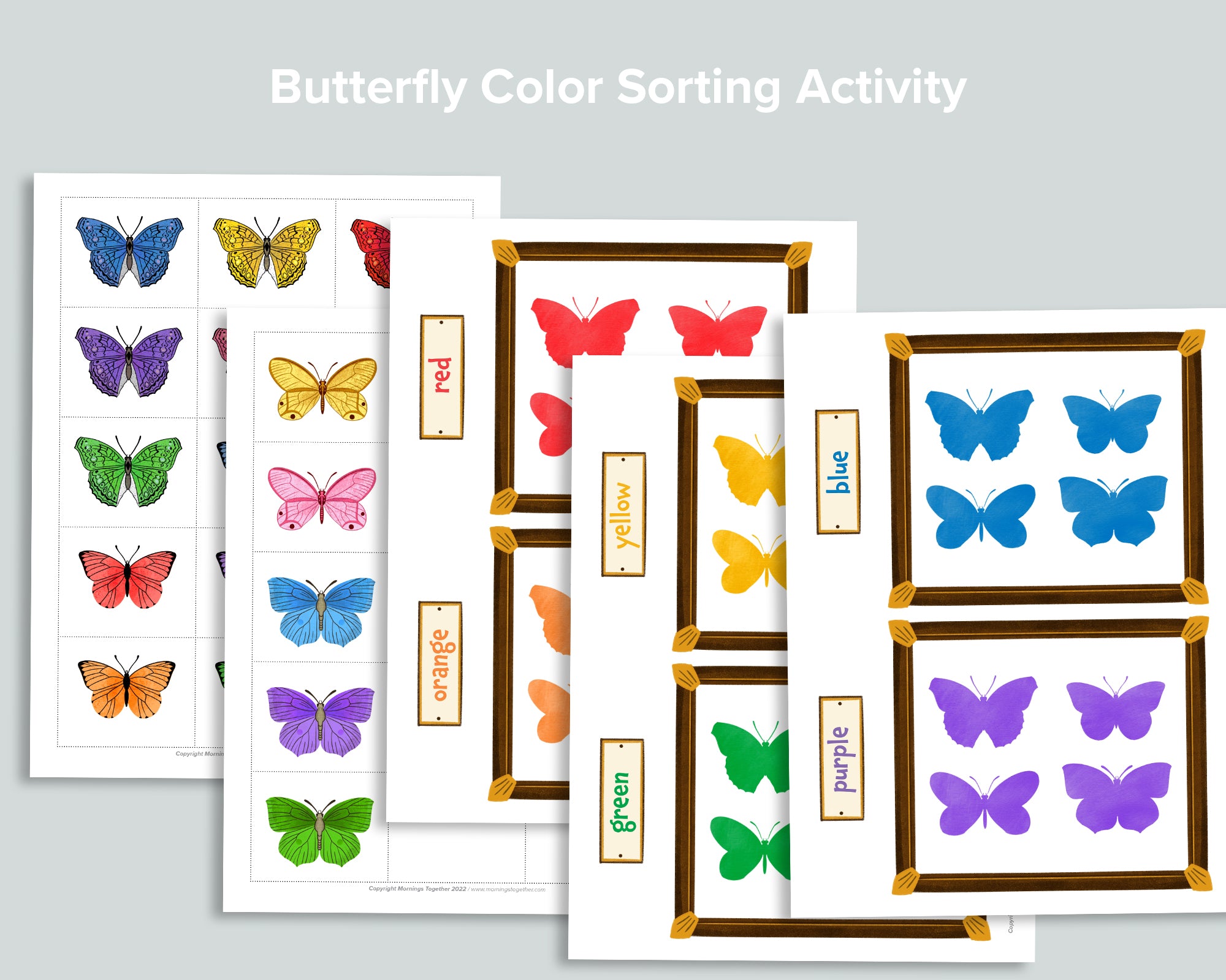 Butterfly Activity Pack – Mornings Together