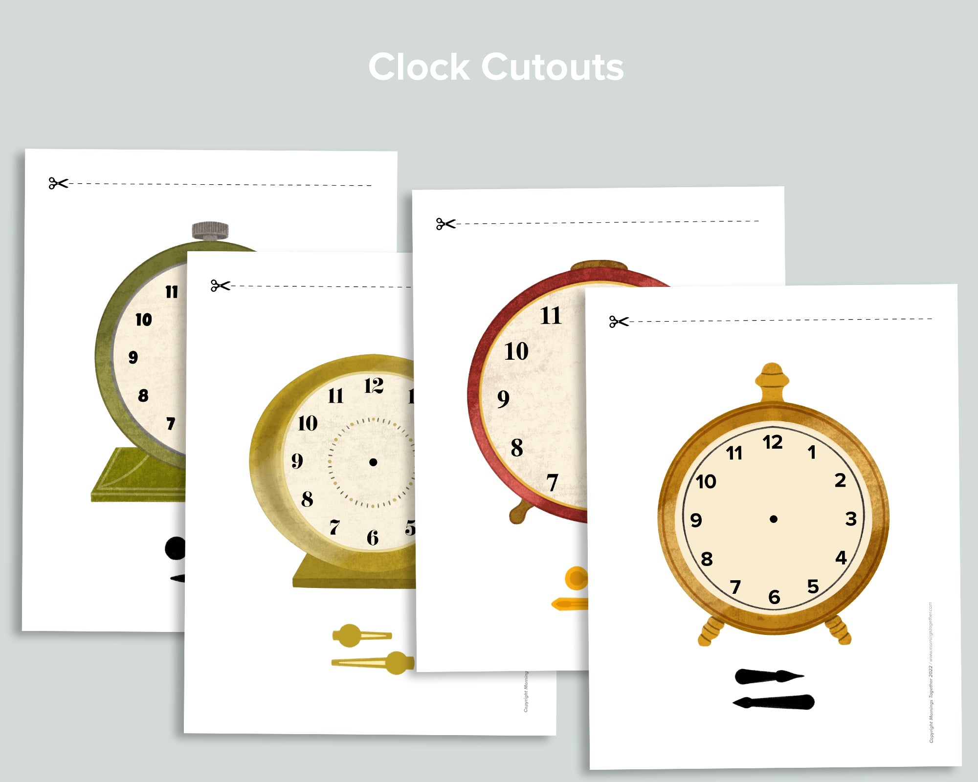 Clock Activity Pack – Mornings Together