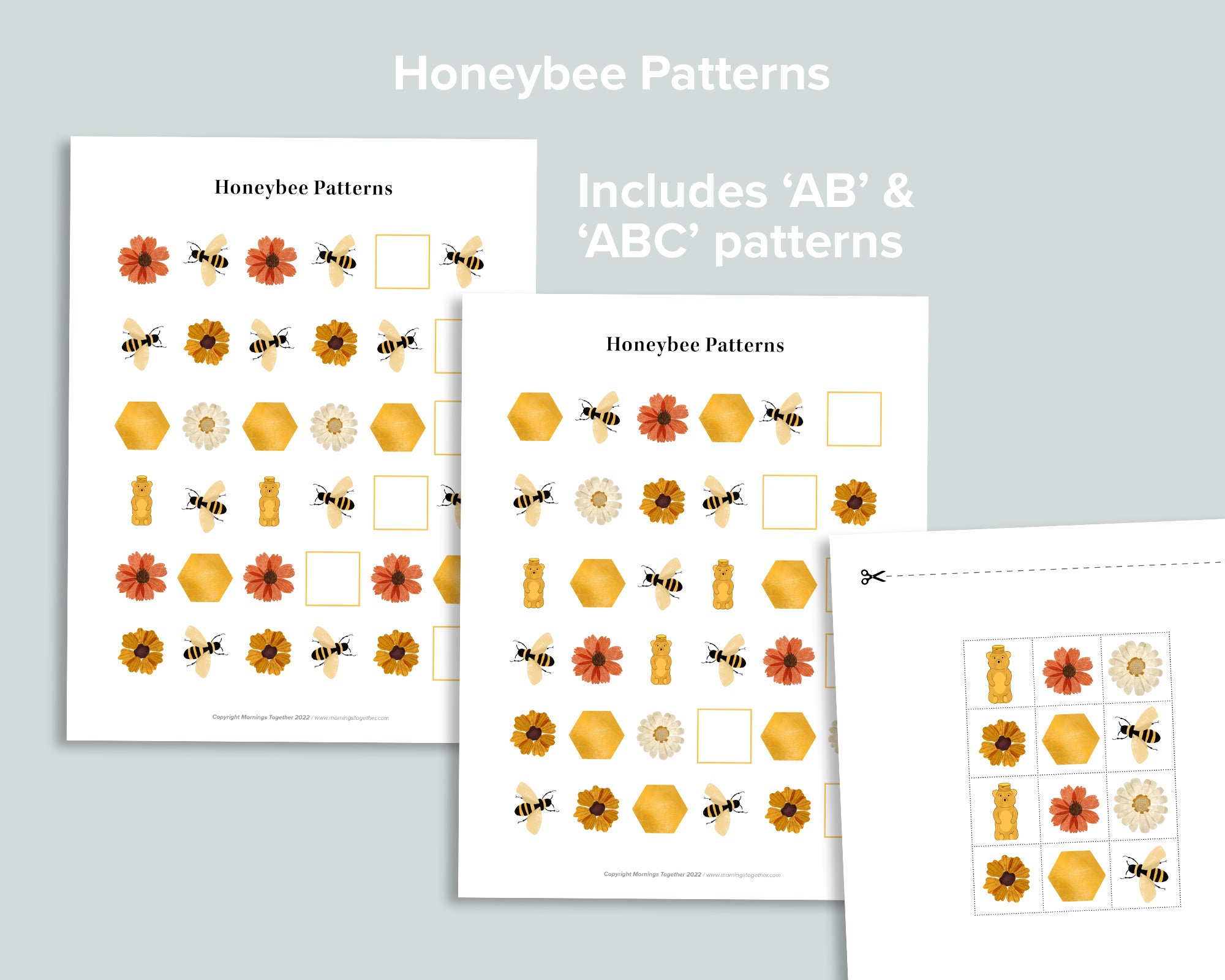 Honeybee Activity Pack – Mornings Together