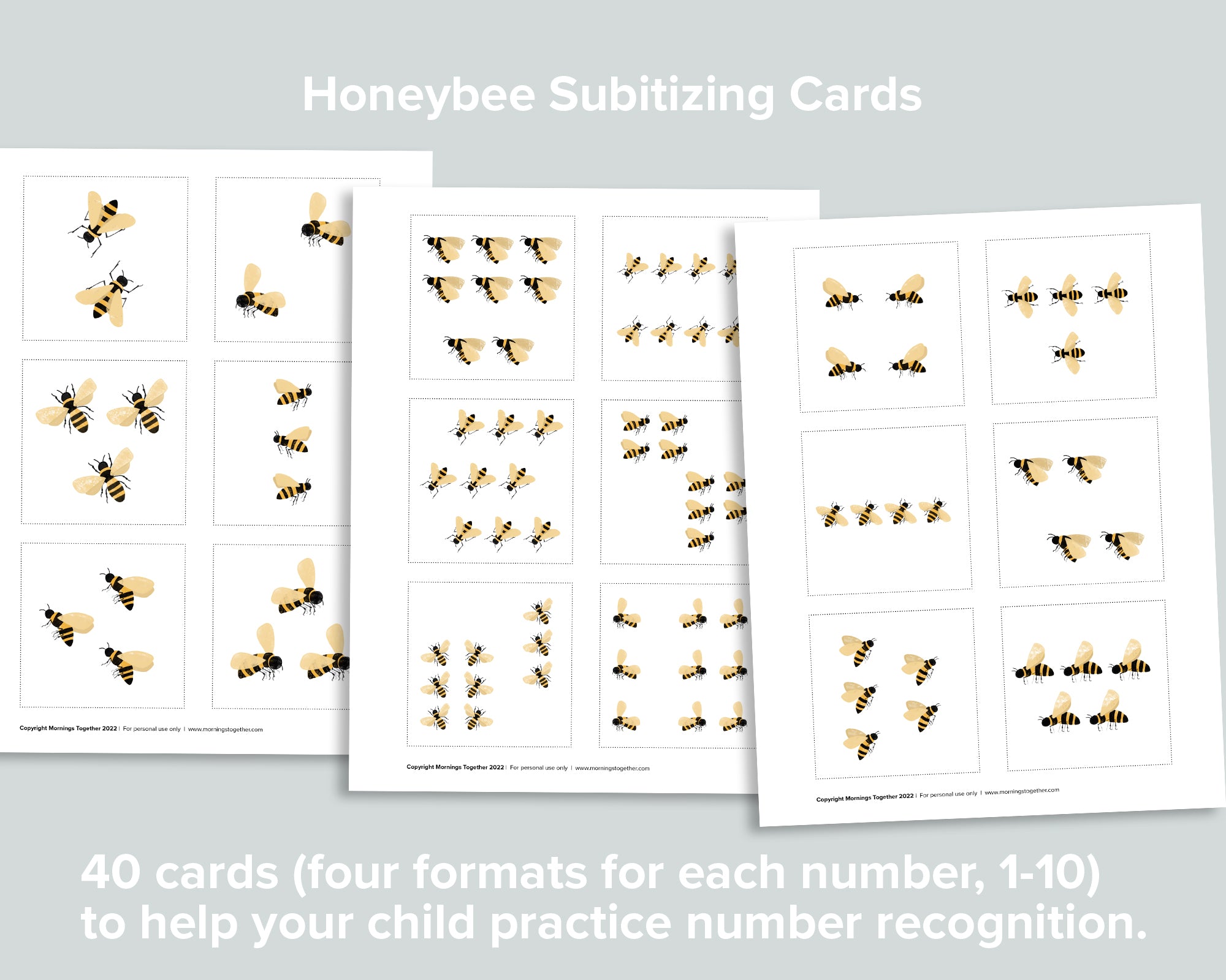 Honeybee Activity Pack – Mornings Together