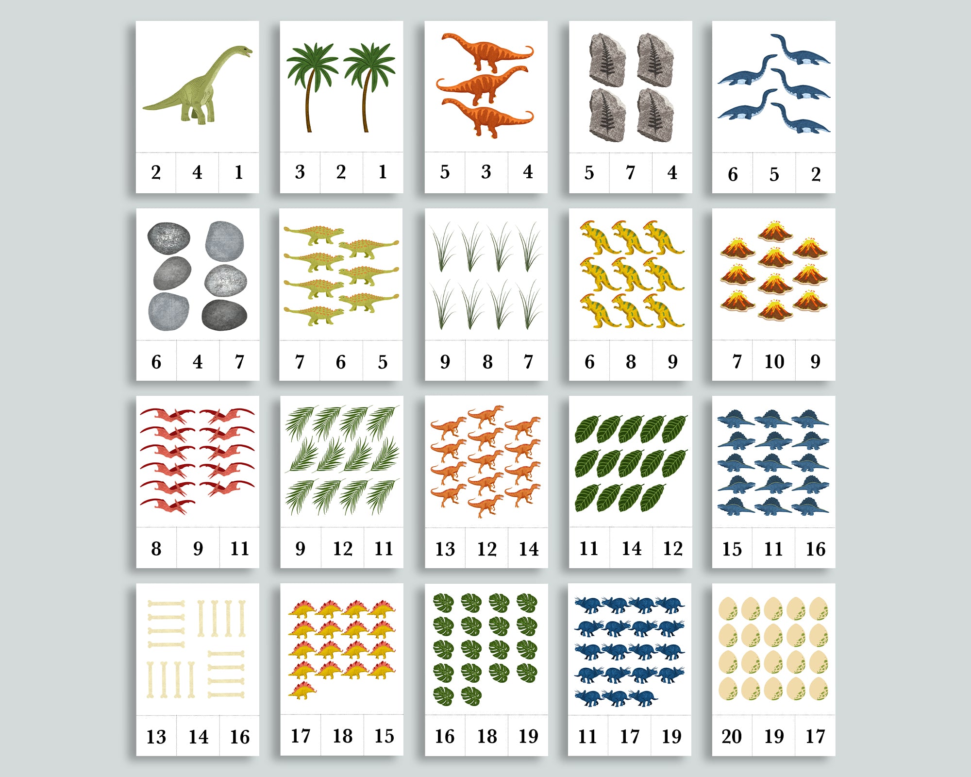 Bundle-asaurus Dino Printables – Mornings Together