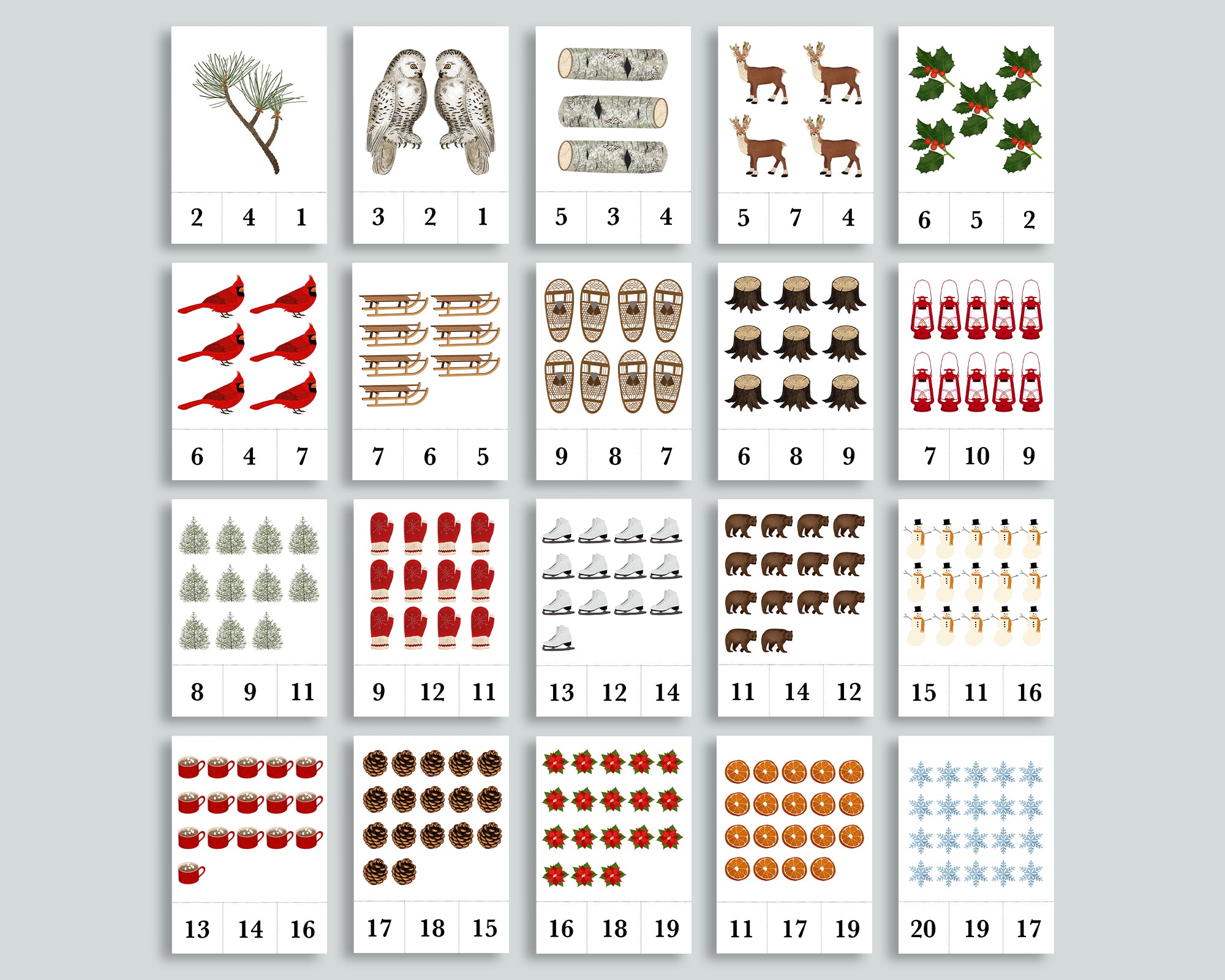 Winter Nature Bundle – Mornings Together