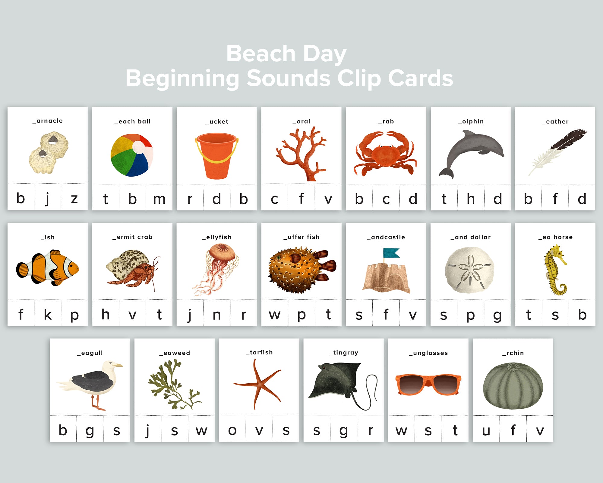 Ocean Activity Pack – Mornings Together