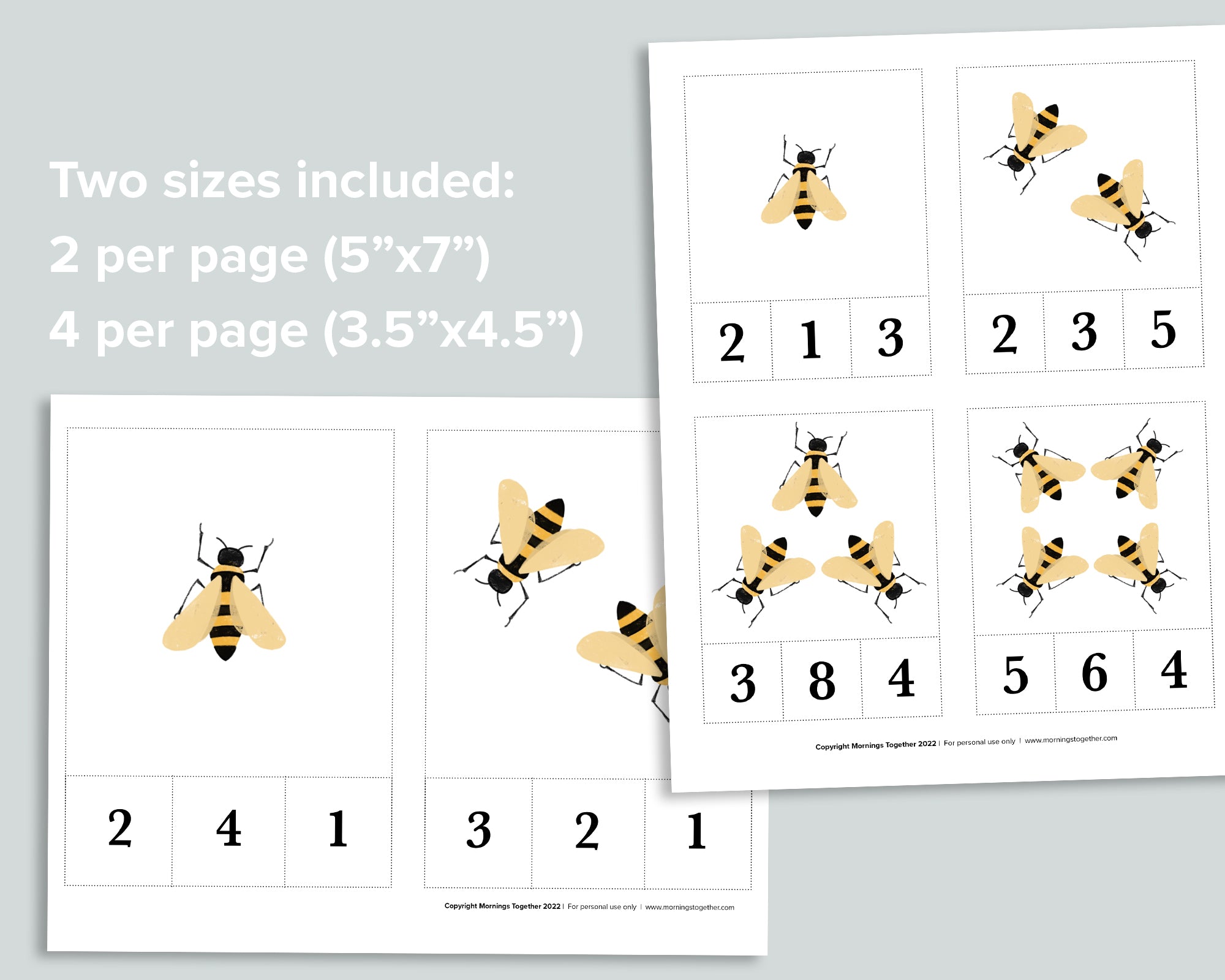 Honeybee Activity Pack – Mornings Together