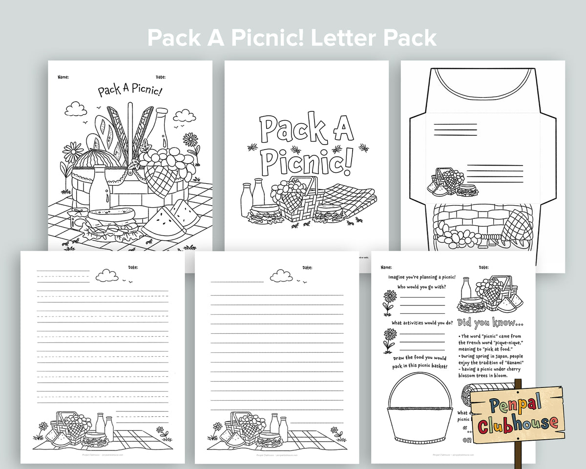 Pack a Picnic Letter Pack – Mornings Together