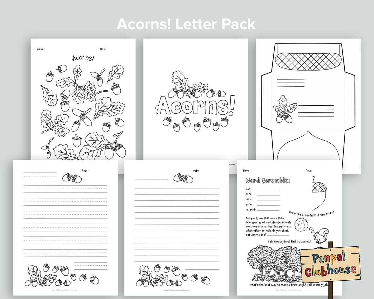 Acorns Letter Pack – Mornings Together