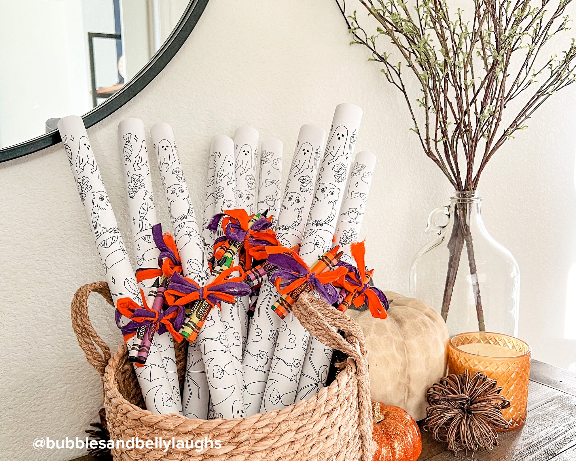 Halloween Giant Coloring Poster – Mornings Together